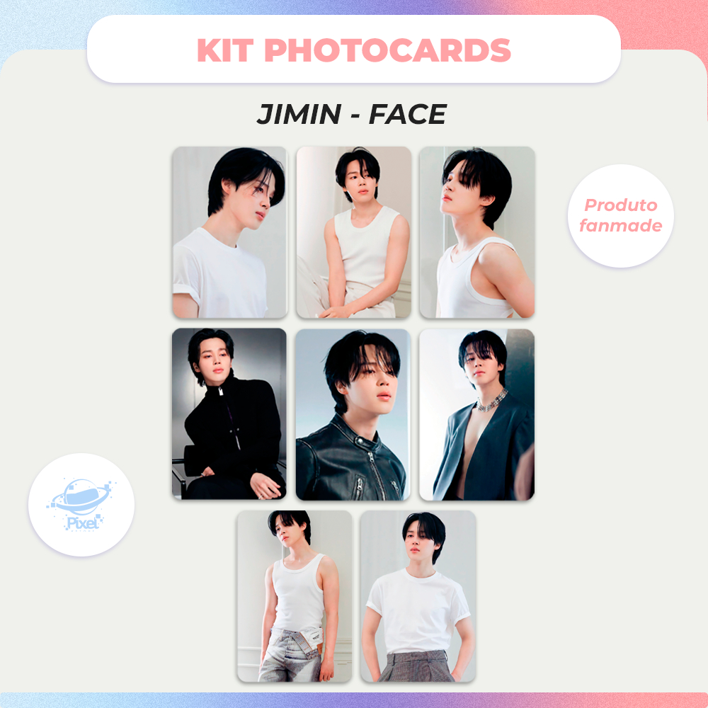 BTS Jimin - Face | | Photocards | KPOP/K-POP | Shopee Brasil