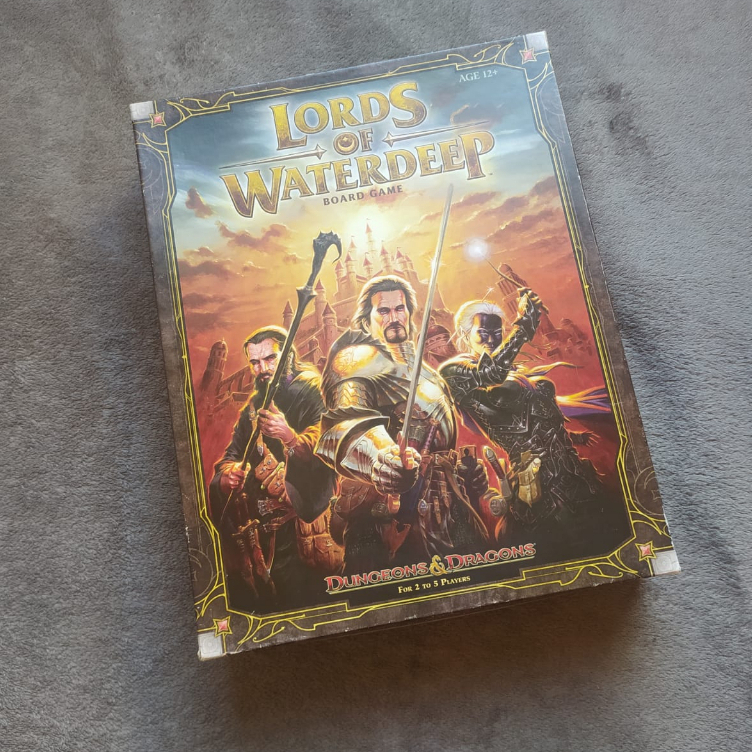 Lords of Waterdeep - Board Game - Wizards of the Coast | Shopee Brasil