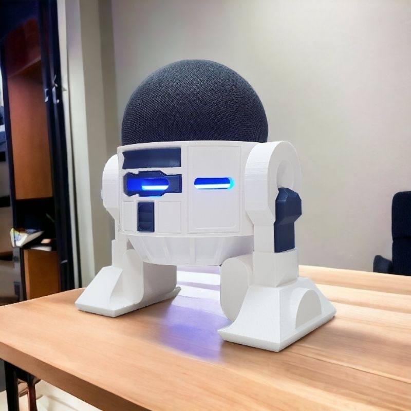 Suporte Alexa Echo Dot 3, Echo Dot 4 ou Echo Dot 5 R2D2 - Presente ...