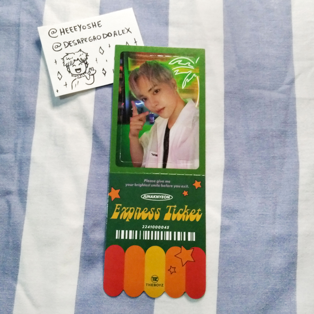 Express Ticket The Boyz - Thrill-ing / Thrill Ride - Haknyeon ...