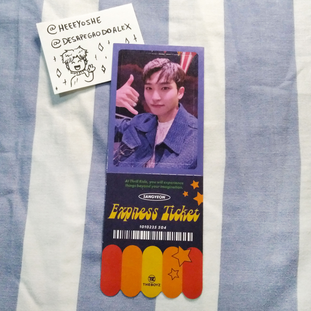 Express Ticket The Boyz - Thrill-ing / Thrill Ride - Sangyeon (K-Pop ...