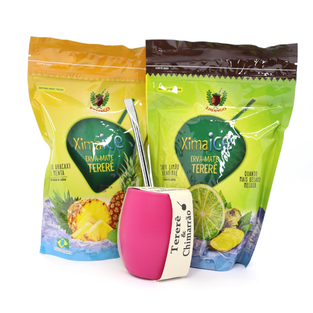 Kit Mate Terere + Duas Ervas de Terere - Rosa | Shopee Brasil