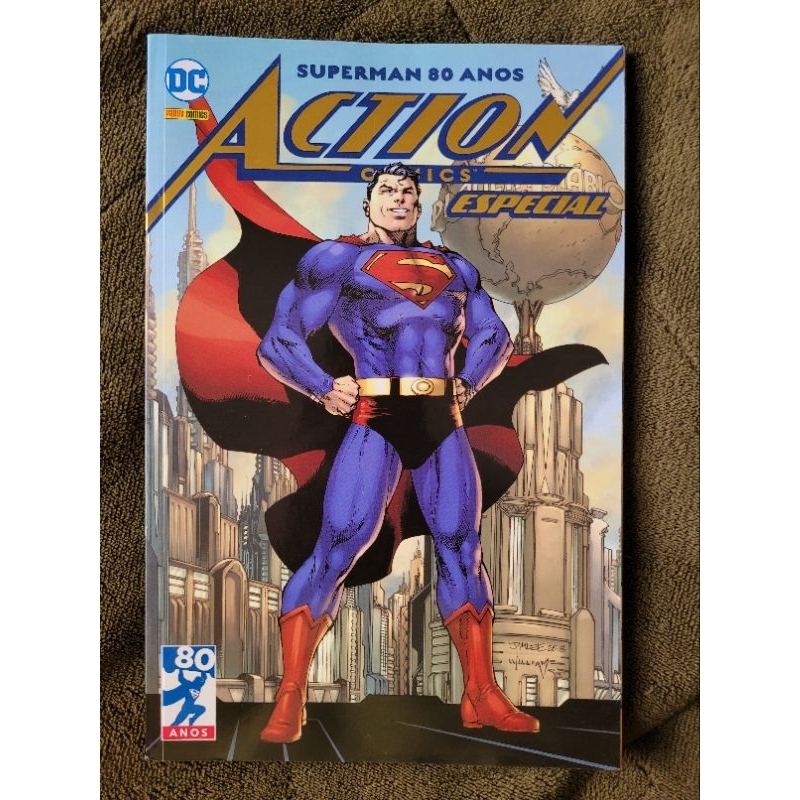 Superman - Action comics 80 anos especial | Shopee Brasil