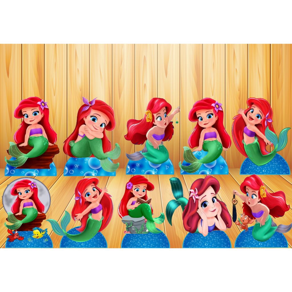 Kit Ariel 10 Displays de mesa de de 20cm mdf 3mm | Shopee Brasil