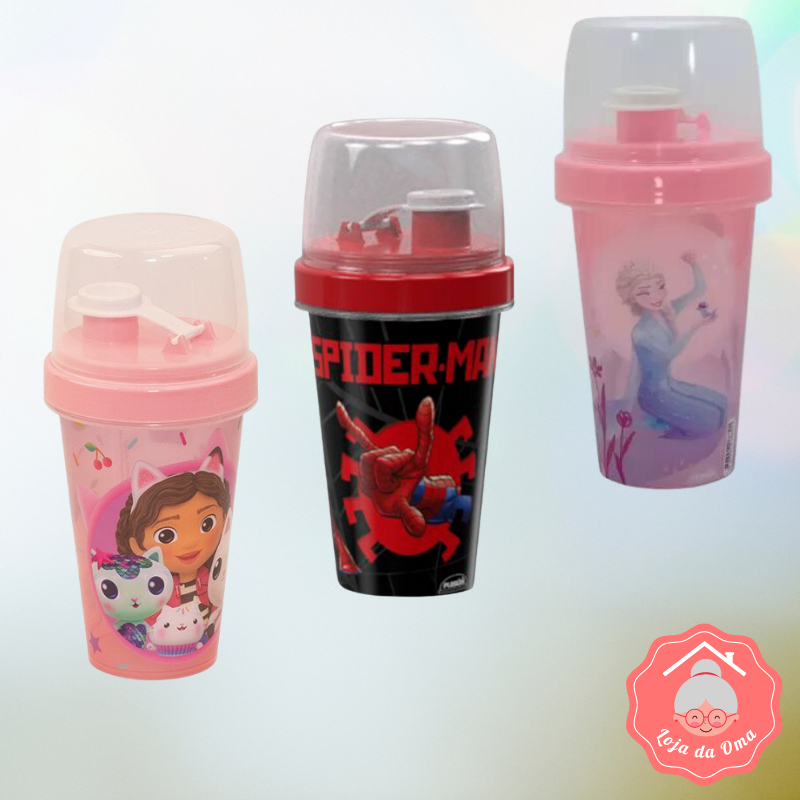 Mini Shakeira Casa Mágica da Gabby, Homem aranha e Frozen - Plasútil ...