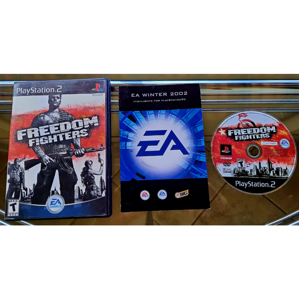 Playstation 2 Freedom Fighters *NTSC* | Shopee Brasil