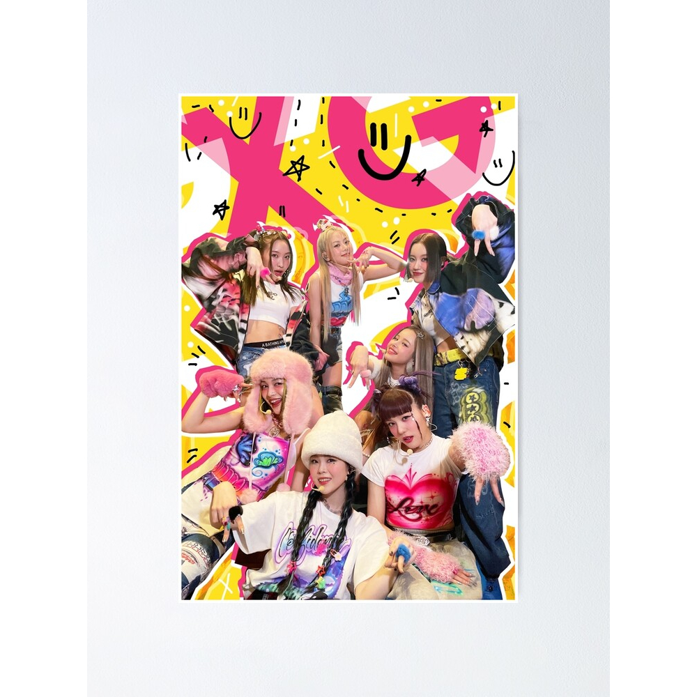 Poster Jpop - Kpop - XG - GirlGroup - Poster - Global | Shopee Brasil