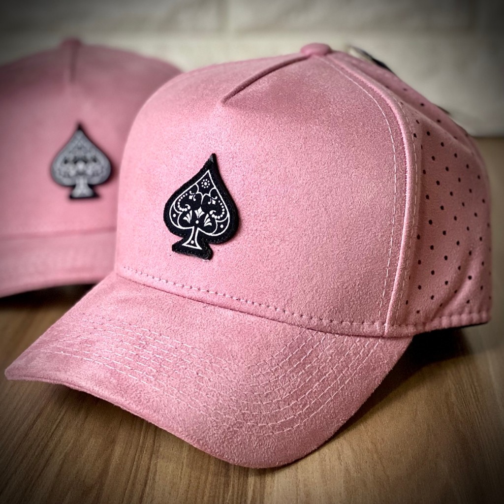 Boné Anth Co Poker Rosa Perfurado Original fitao Melhor Qualidade do ...