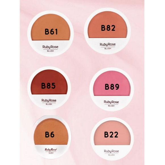 Blush Profissional Make Up Art Ruby Rose | Shopee Brasil