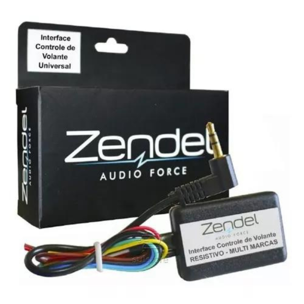 Módulo Interface Comando De Som Volante Universal Multi Marcas Zendel Sistema Resistivo | Shopee ...