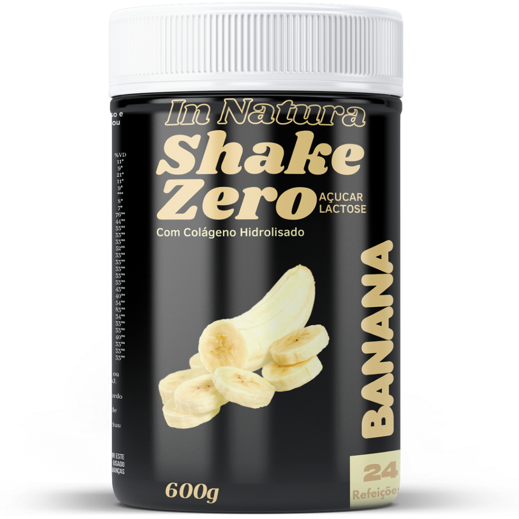 Shake Zero Lactose e Zero Açucar In Natura Pote 600g - | Shopee Brasil