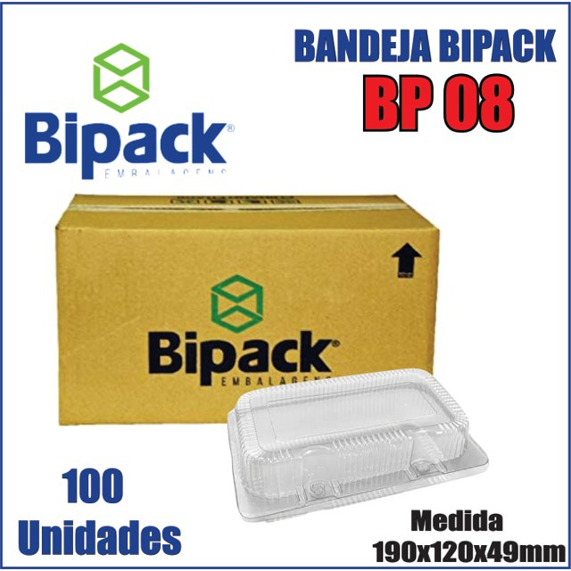 EMBALAGEM BIPACK - BP08 - 100 UND | Shopee Brasil