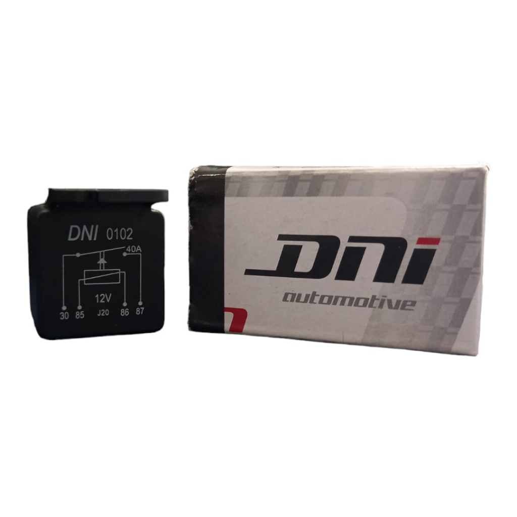 Rele Auxiliar Universal 40a 12v 4 Pinos Com Suporte Dni 0102 | Shopee ...