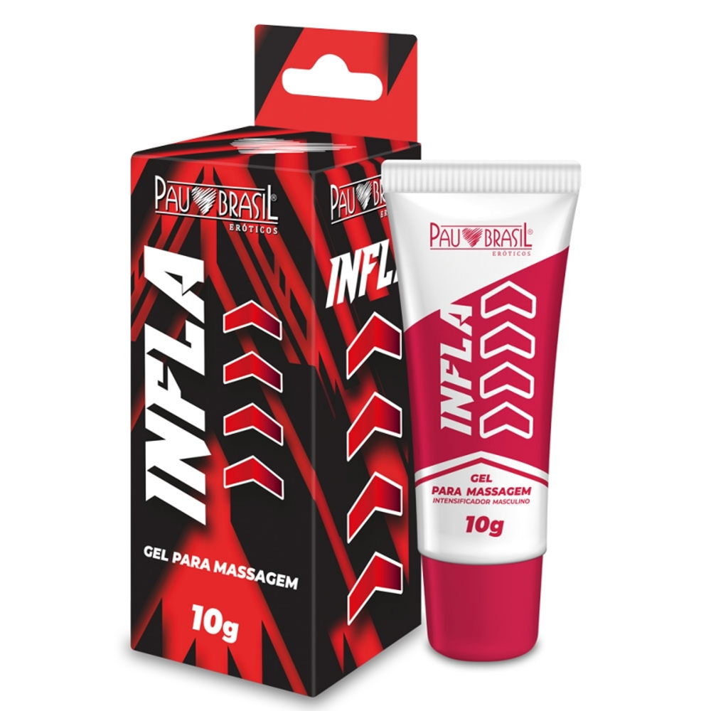 Gel intensificador masculino infla 10g Envio Discreto | Shopee Brasil