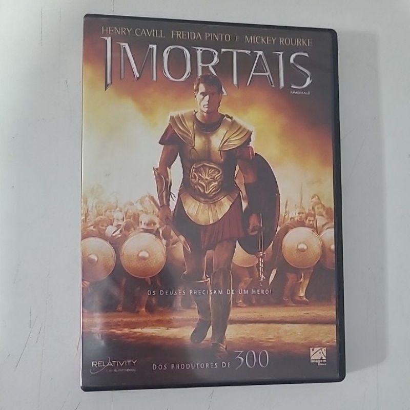 DVD 'Imortais' Tarsem Singh Dhandwar. | Shopee Brasil