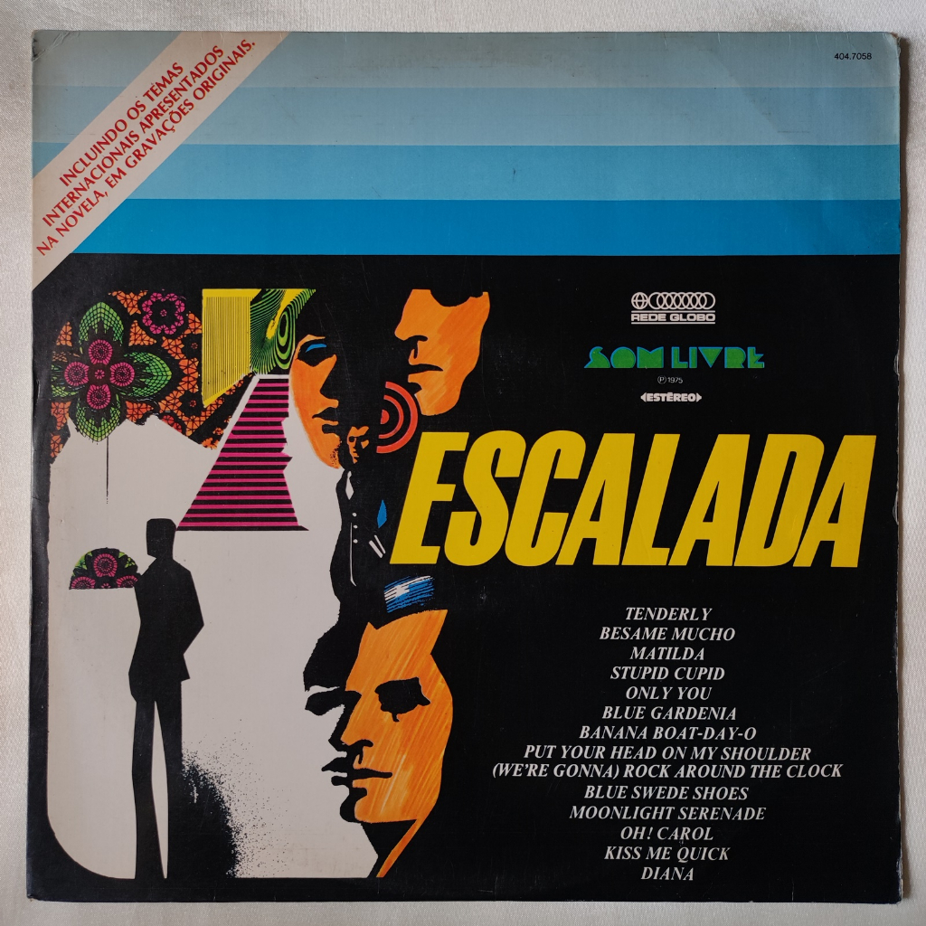 DISCO DE VINIL LP - VÁRIOS – ESCALADA (TRILHA SONORA INTERNACIONAL ...