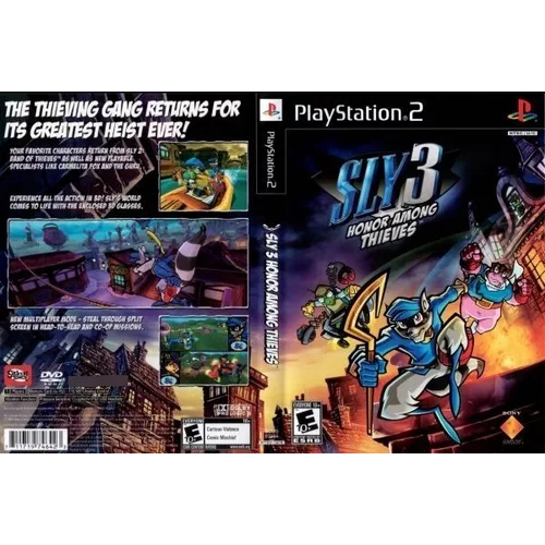 Jogo Sly 3 Honor Among Thieves Ps2 | Shopee Brasil