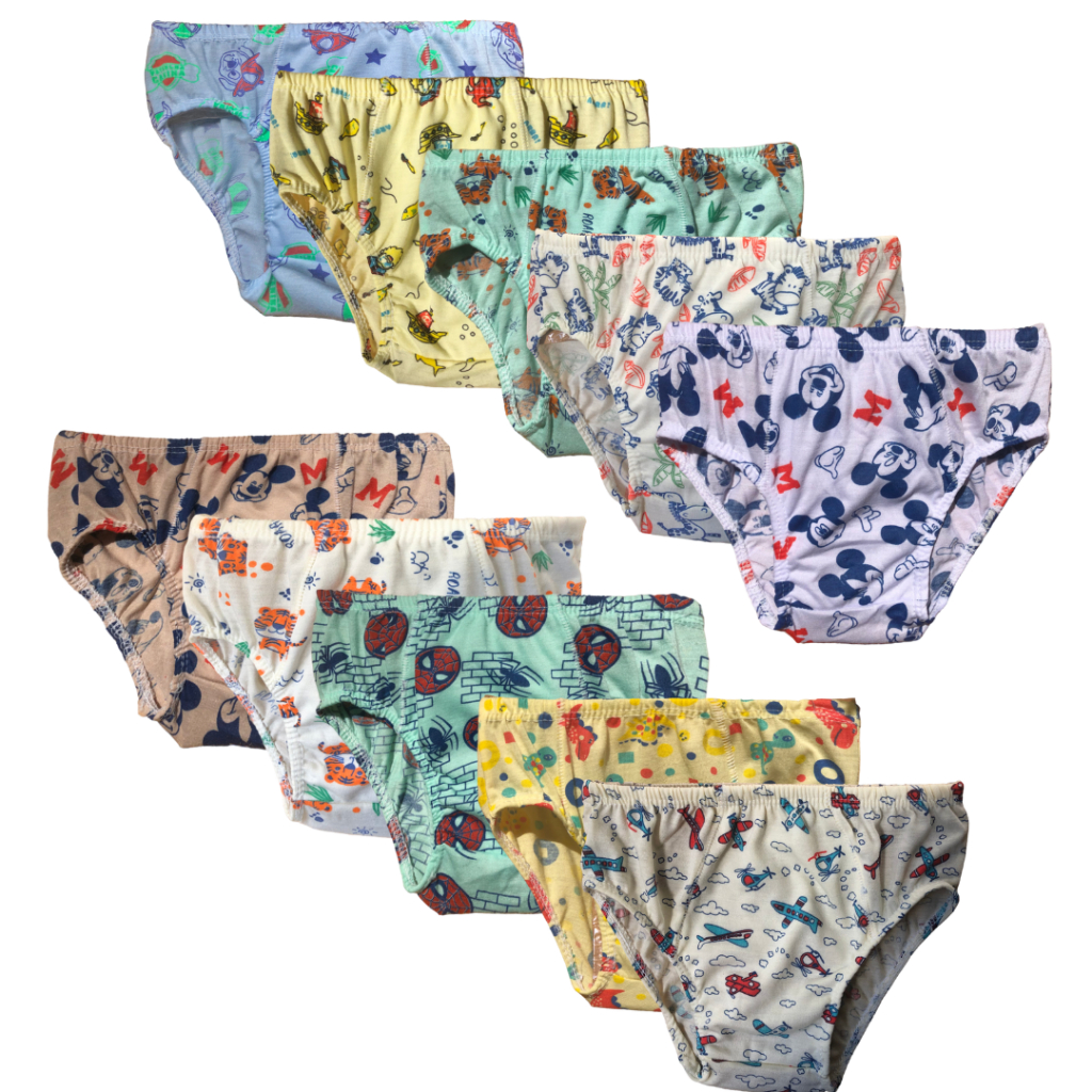 kit cueca infantil - kits com 15 5 10 Cuecas infantil menino slip ...