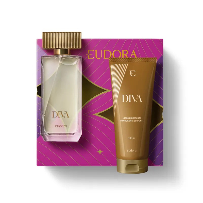 Kit Presente Eudora Diva Original (2 itens) | Shopee Brasil
