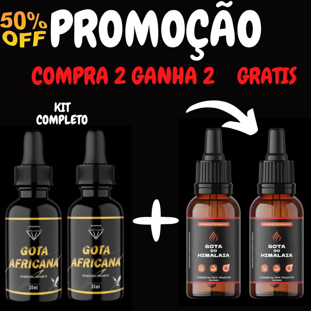 2 GOTA AFRICANA + 2 GOTA DO HIMALAIA | Shopee Brasil