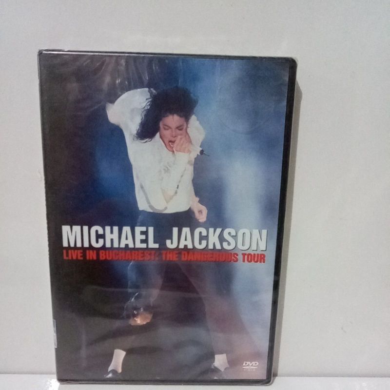 Dvd Michael Jackson Live In Bucharest The Dangerous Tour Lacrado de Fabrica original | Shopee Brasil