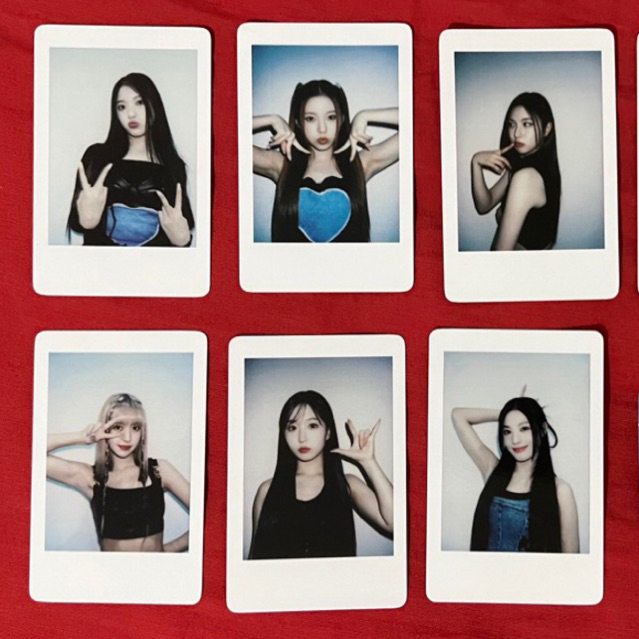 Photocards NMIXX - Entwurf Withmuu oficial (escolha membro - Jinny, Lily, Haewon, Jiwoo, Kyujin ...