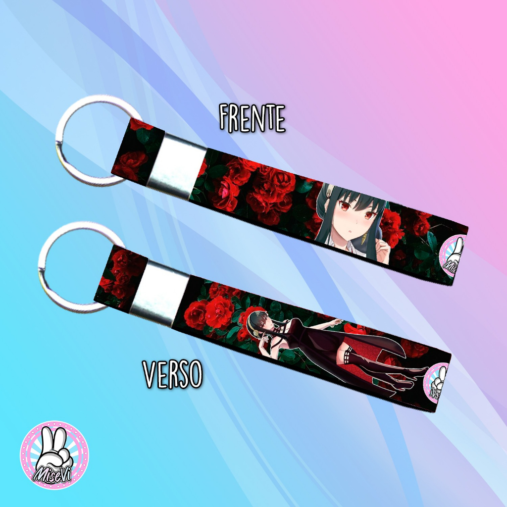 CHAVEIRO JET TAG NEZUKO ANYA ZERO TWO ANIMES - Escorrega o Preço