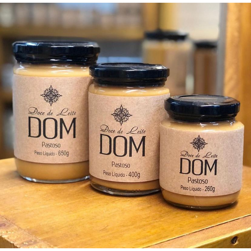 DOCE DE LEITE DOM 420 GRAMAS | Shopee Brasil