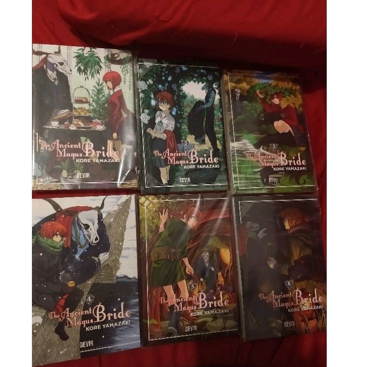 Kit The Ancient Magus Bride / Volumes 1 ao 6 / Devir | Shopee Brasil