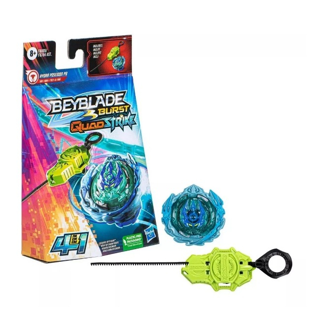 Beyblade Burst Quadstrike Hydra Poseidon P8 - Hasbro | Shopee Brasil