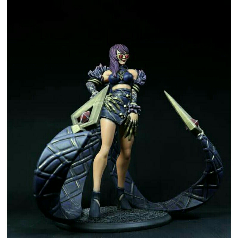 Evelynn kda league of legends action figure impressão 3d resina e ...