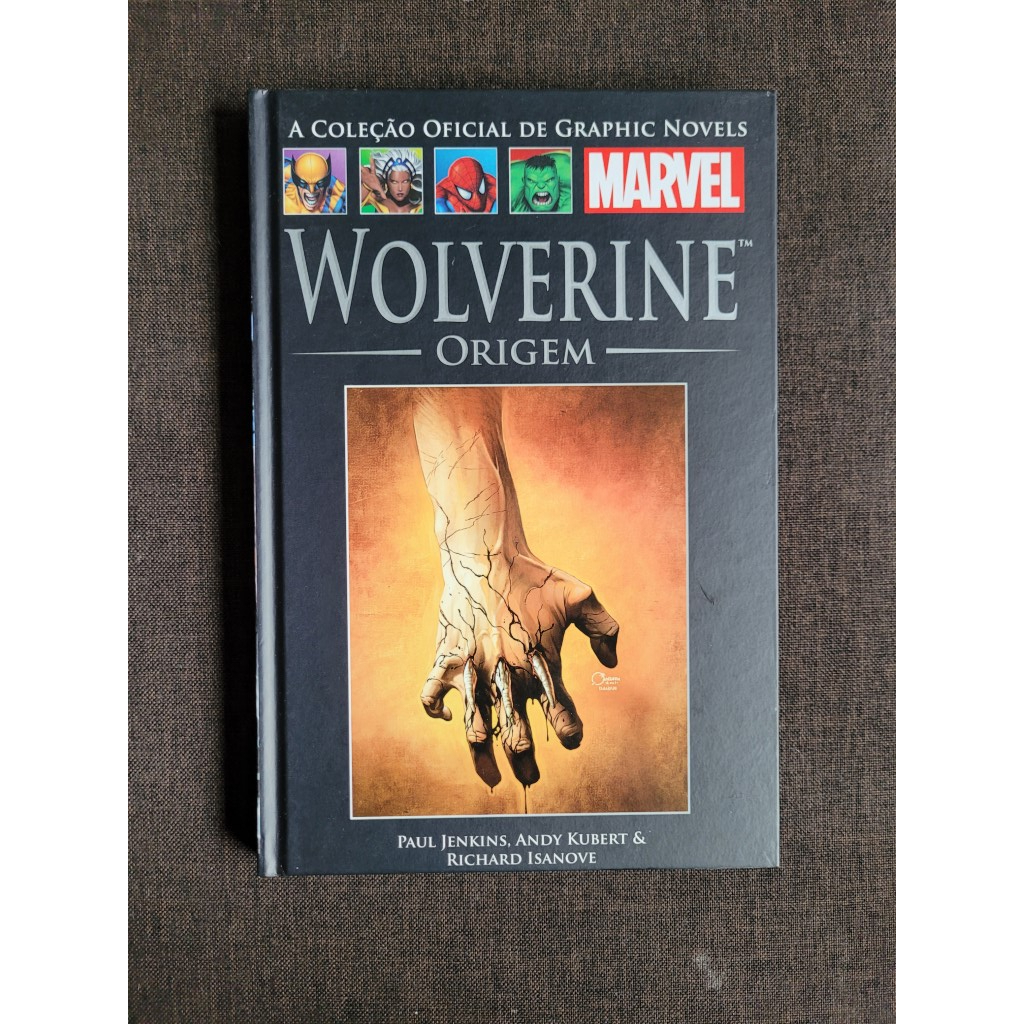 HQ Wolverine Origem Salvat (Capa Dura) Paul Jenkins e Andy Kubert ...