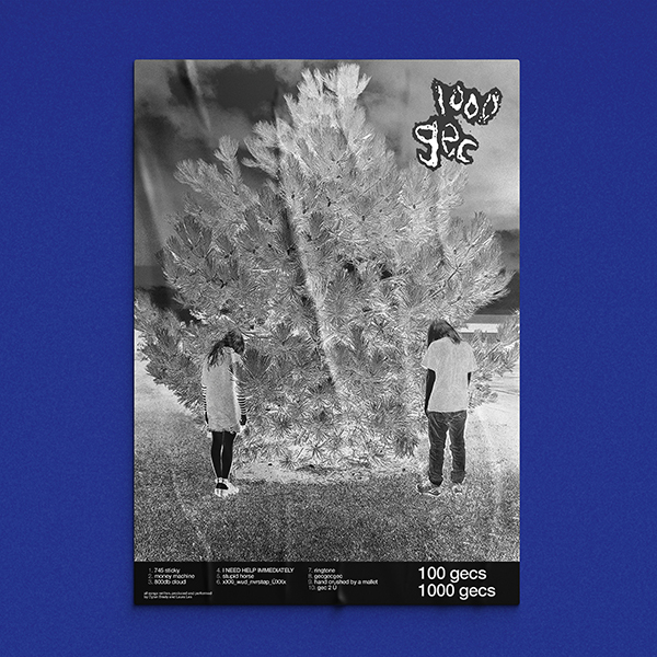 Poster 100 gecs - 1000 gecs / Tamanho A3 | Shopee Brasil
