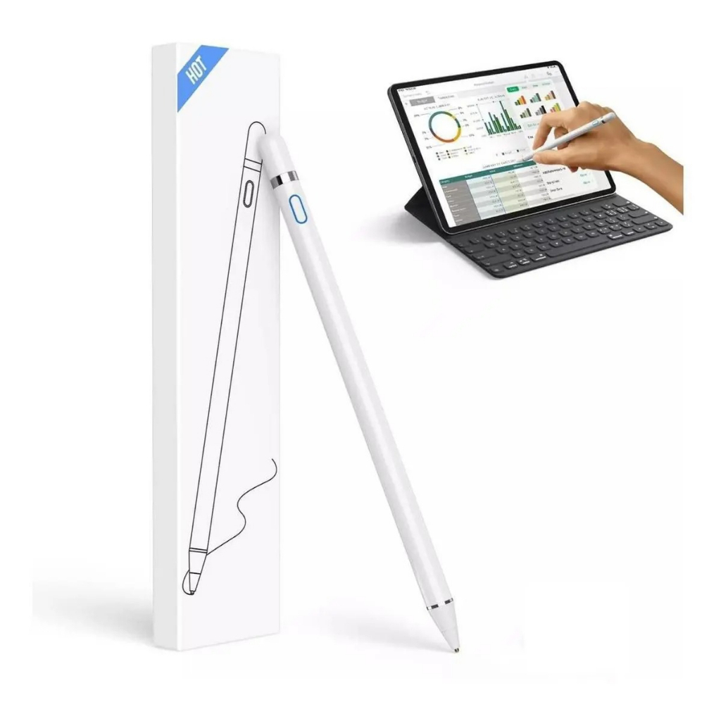 Caneta Touch Screen Universal Ponta Super Fina Touch Pen Tablet Celular ...