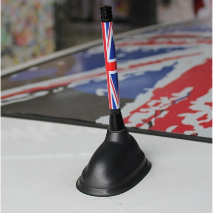 Antena Mini Cooper Funcional 11cm Bandeira Inglaterra Anexar Na Base ...