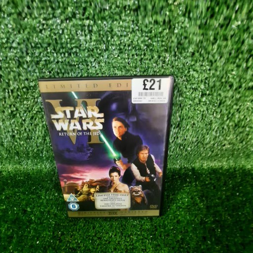 DVD Star Wars VI Return Of The Jedi / Limited Edition | Shopee Brasil