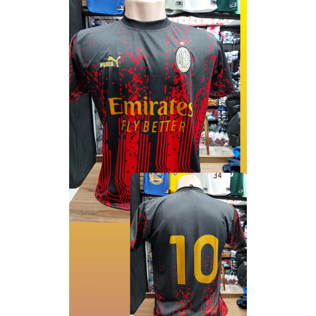 camiseta de time ACM preta lançamento . Nao Perca!! | Shopee Brasil