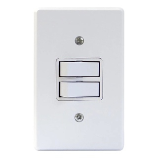 10 Interruptor DUPLO simples 10A-250V~ VELTRA | Shopee Brasil