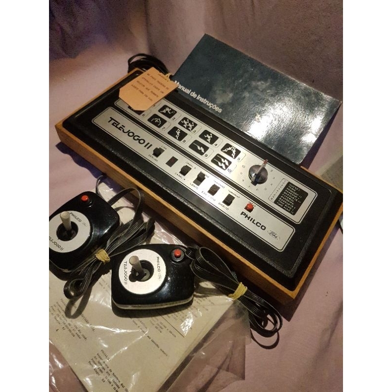 Telejogo 2 completo na caixa. S/ berço. Manual e nota fiscal. Comprado ...