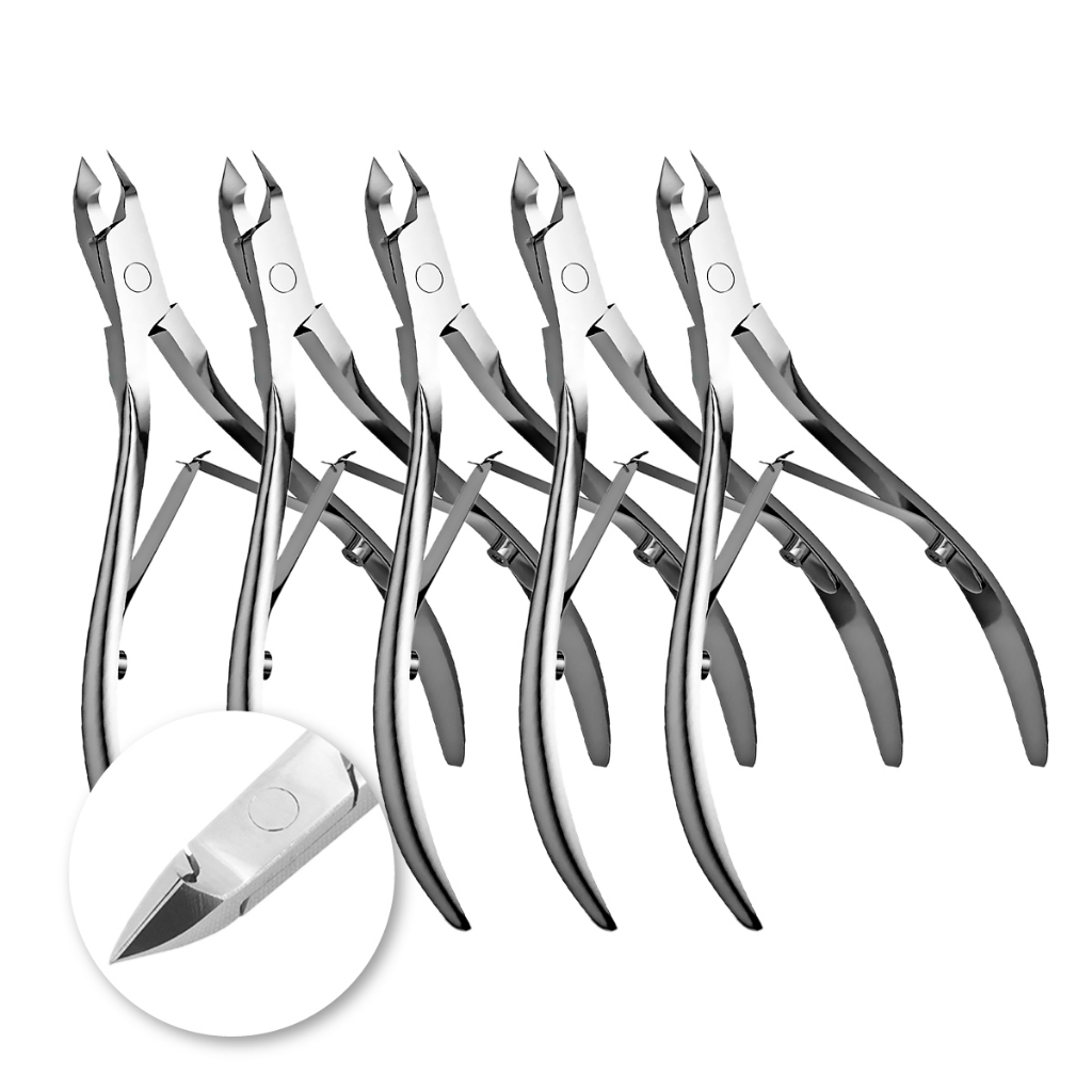 Kit 5 Alicate De Cutícula Unha Manicure PROFISSIONAL Original Lâminas ...