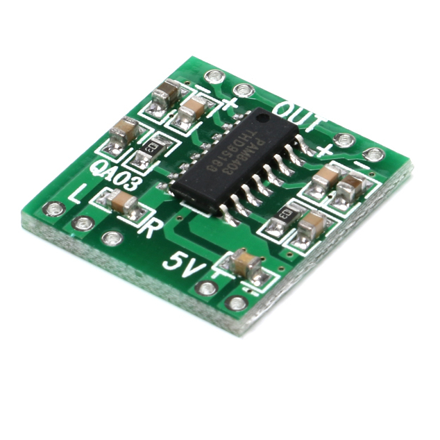 Mini Amplificador de Som Pam8403 Estéreo 2 Canais 3W Esp Arduino ...