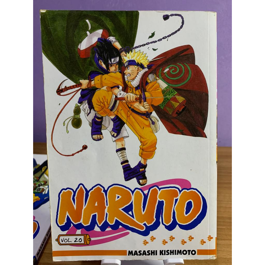 Mangá "Naruto" - vol. 20 | Shopee Brasil