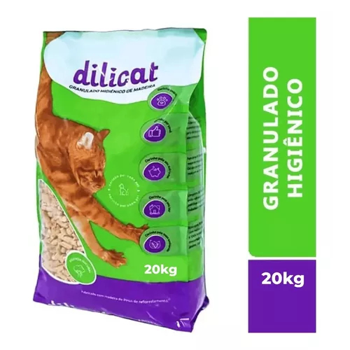 Granulado Higienico de Madeira DiliCat 20 kg | Shopee Brasil Granulado Higienico de Madeira DiliCat 20 kg | Shopee Brasil