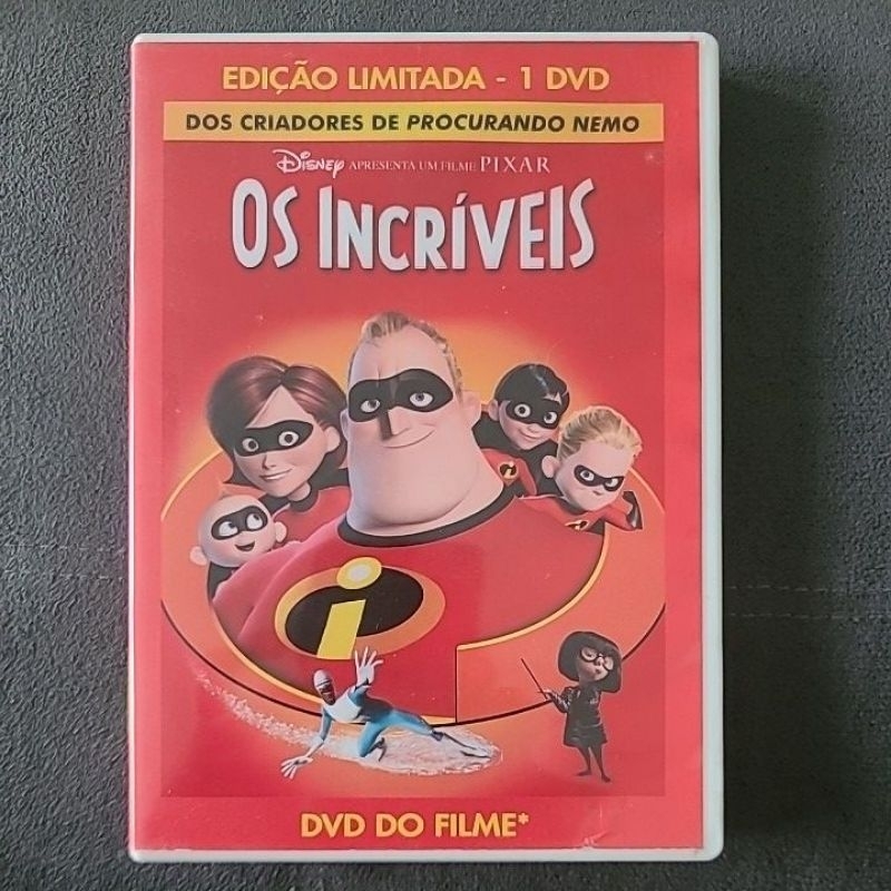 Dvd Os Incríveis (Original) | Shopee Brasil