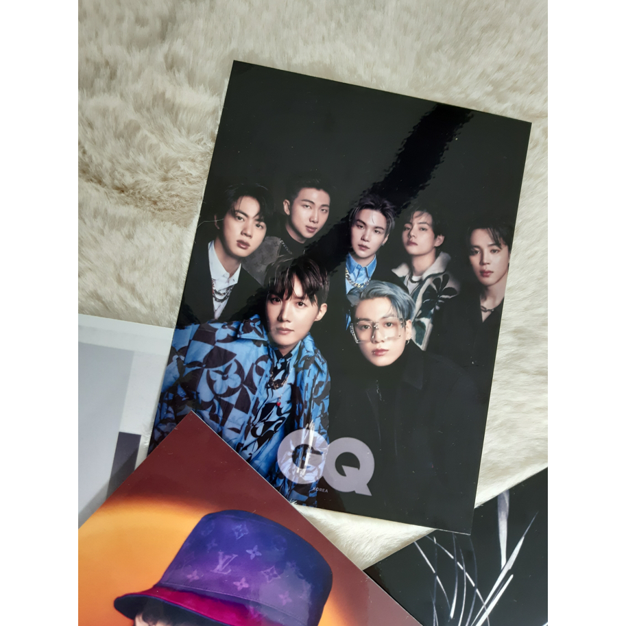 Poster GQ Korea BTS Kit Fanmade Kpop | Shopee Brasil