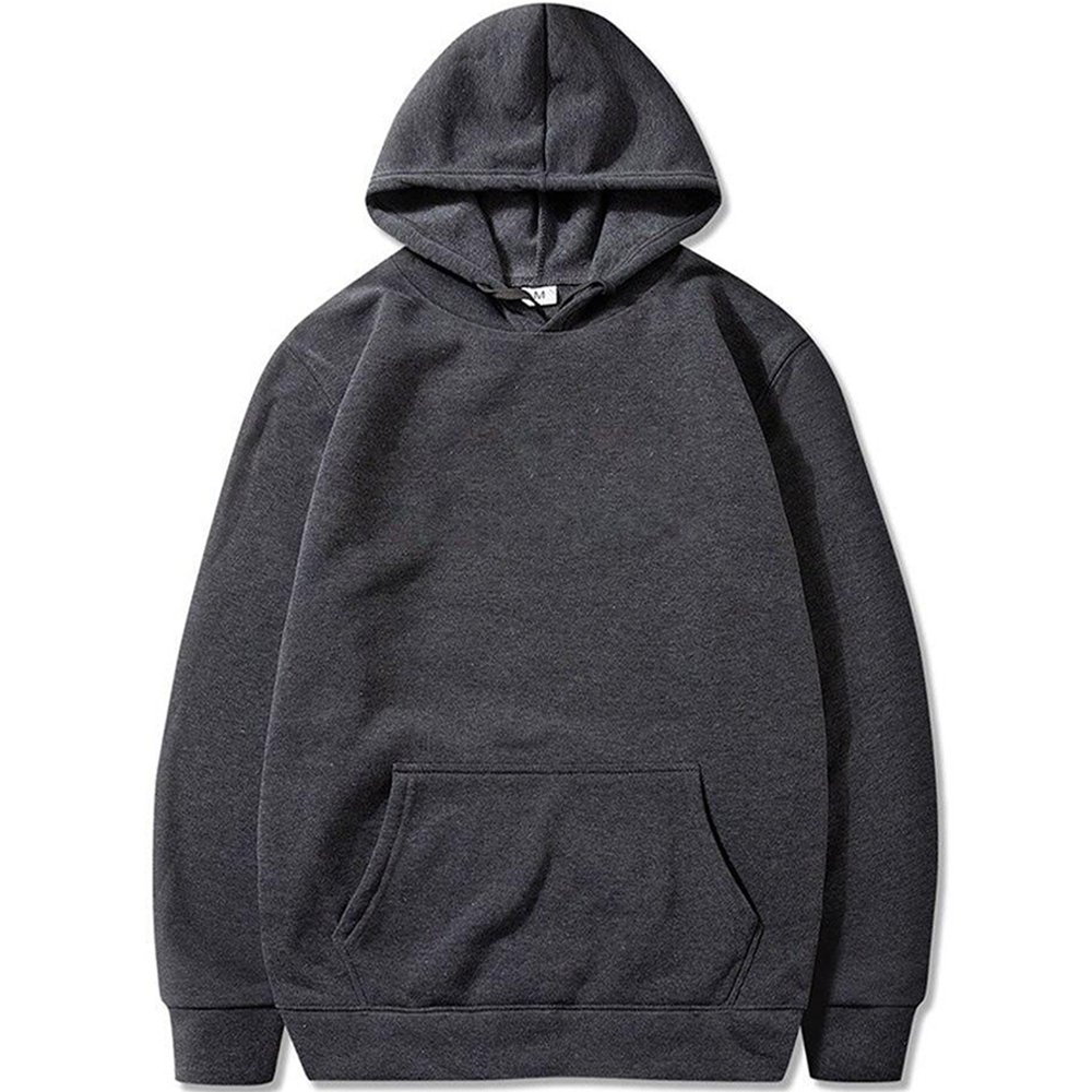 Moletom Premium Liso Modelo com Capuz Bolso Flanelado | Shopee Brasil