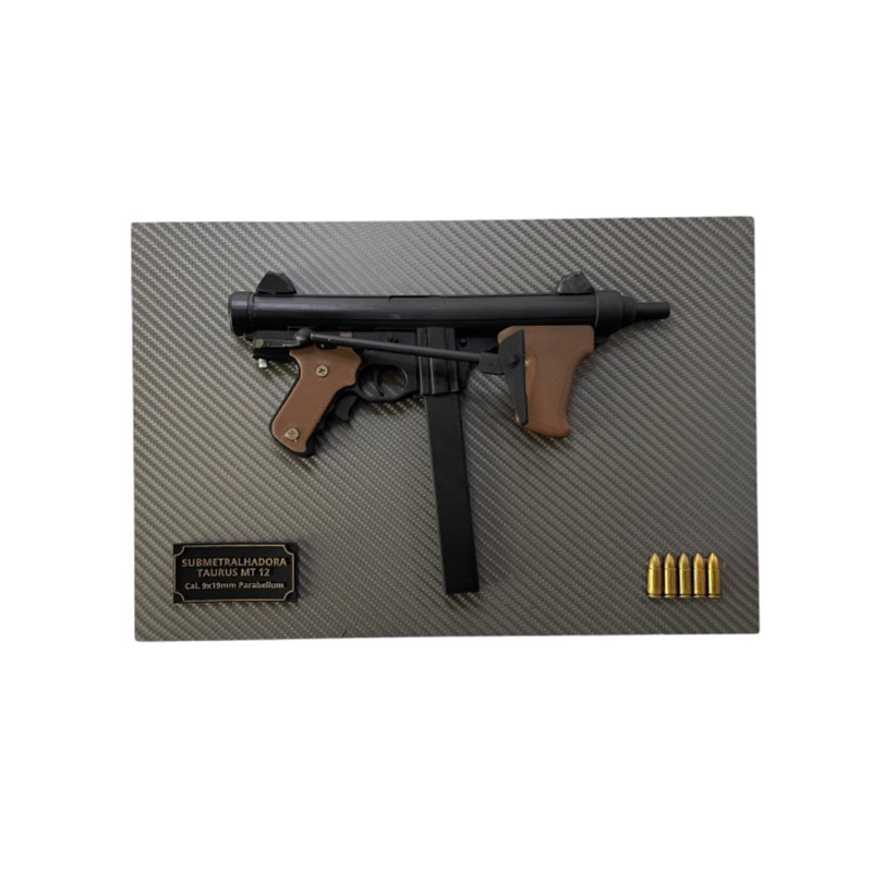 Quadro Decorativo Réplica Taurus Submetralhadora MP 12 | Shopee Brasil