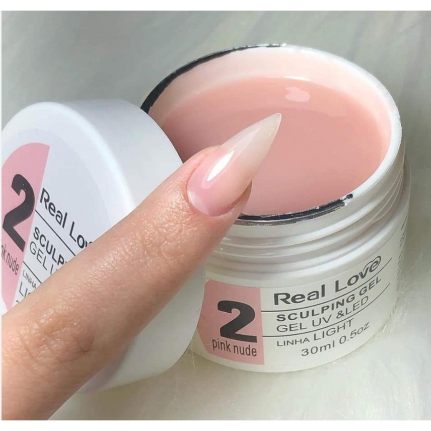 Gel Real Love 2 Pink Nude | Shopee Brasil