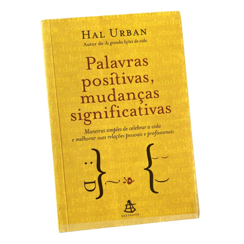 Livro Palavras positivas, mudanças significativas - Hal Urban | Shopee ...