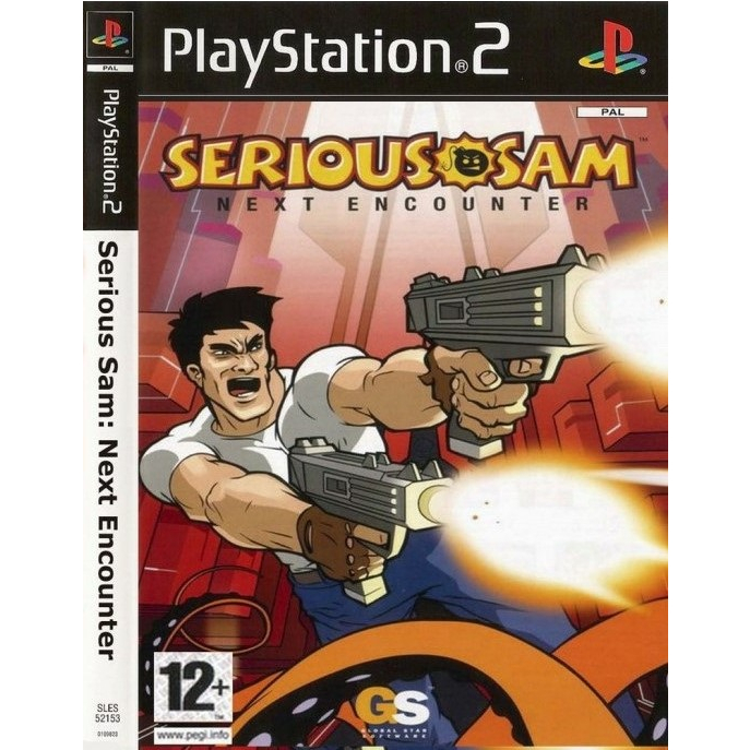 Serious Sam Next Encounter - JOGO PLAYSTATION 2 GAME - PS2 - 034950 ...